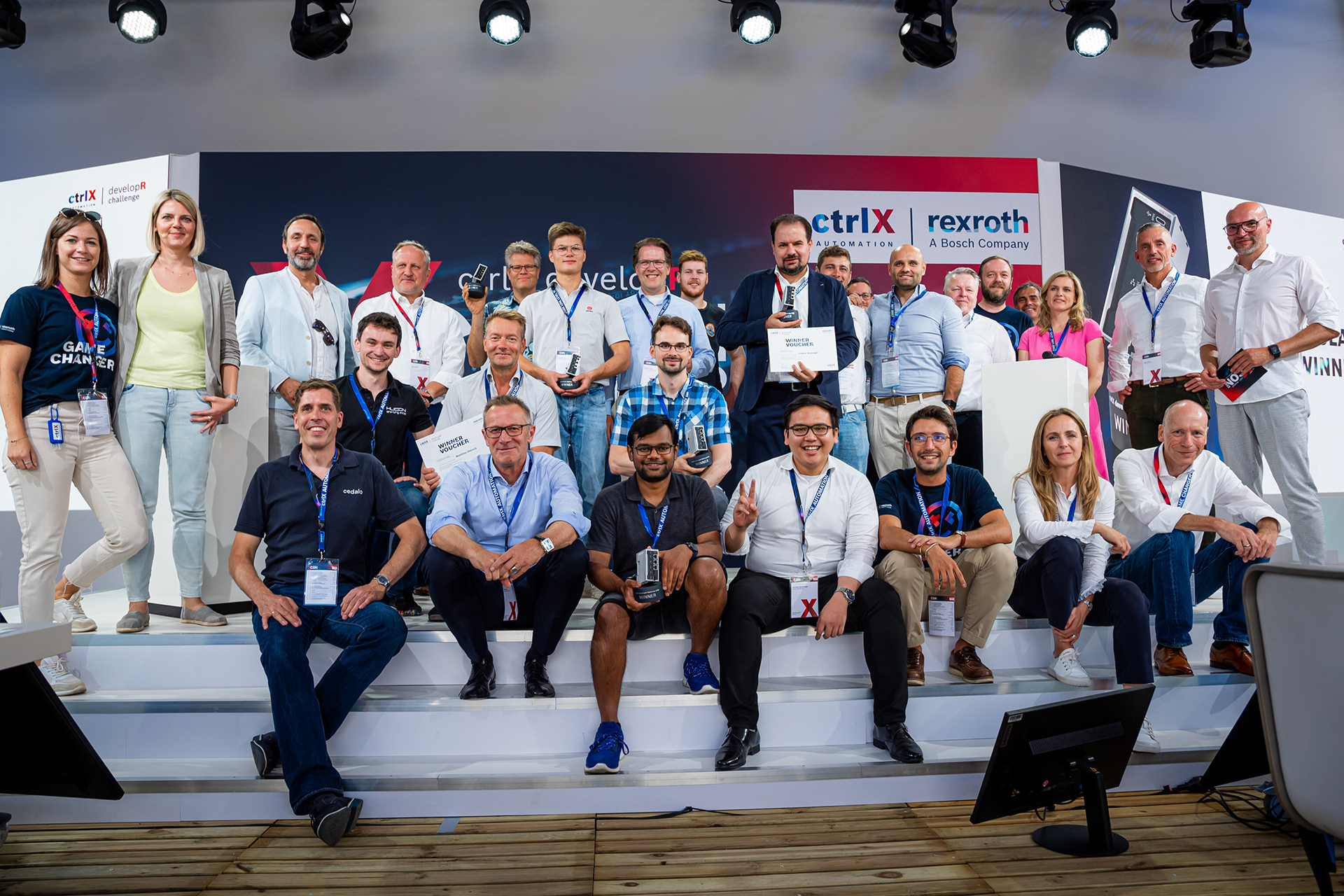 ctrlX developR Conference 2024 – „Openness & Co-Creation“. An event all ... ctrlX developR Conference 2024 – „Openness & Co-Creation“. An event all ...